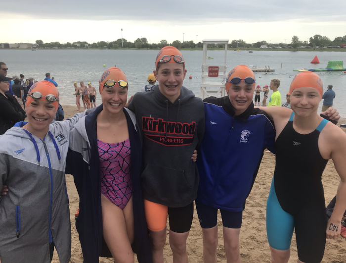 Swimmers Shine at Open Water Zones