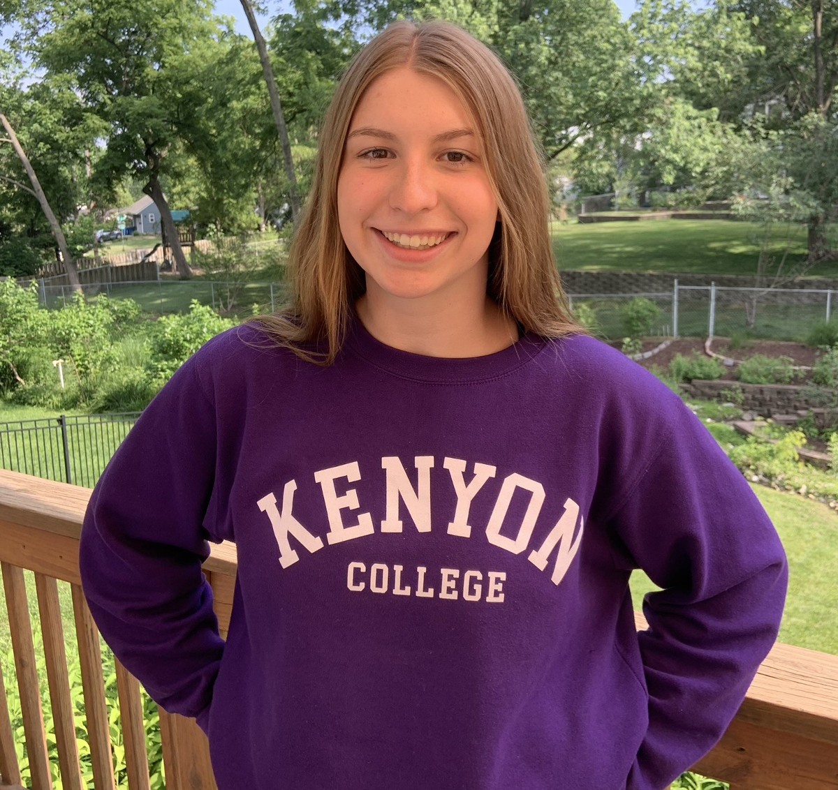 Nora Lee Brown has made her verbal commitment to Kenyon College